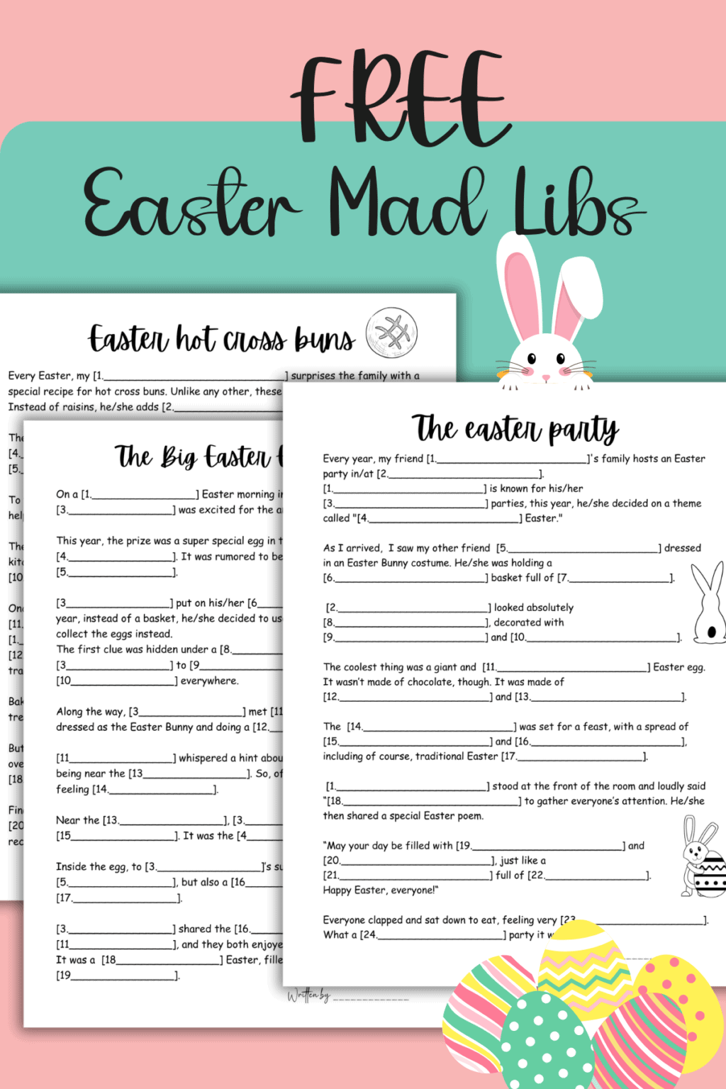 Free Easter Mad Libs - Love & Laugh Games