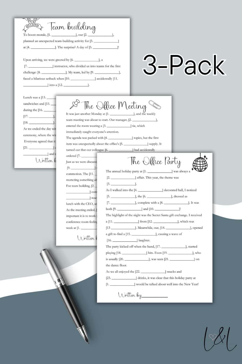 The Best Free Mad Libs Style Story For Your Workplace - Love & Laugh Games