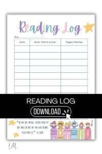 Free Printable Reading Log for Kids - 3 Fun Styles! - Love & Laugh Games