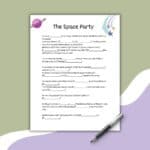 Wedding Mad Libs Style Story - Free Printable - Love & Laugh Games