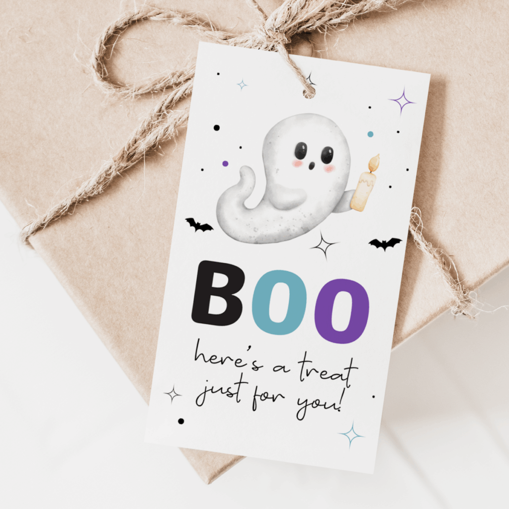 Free Printable Halloween Gift Tags - Love & Laugh Games