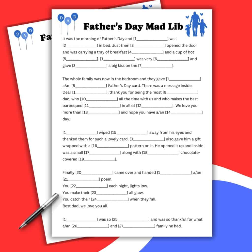 Mad Libs Guide - Love & Laugh Games