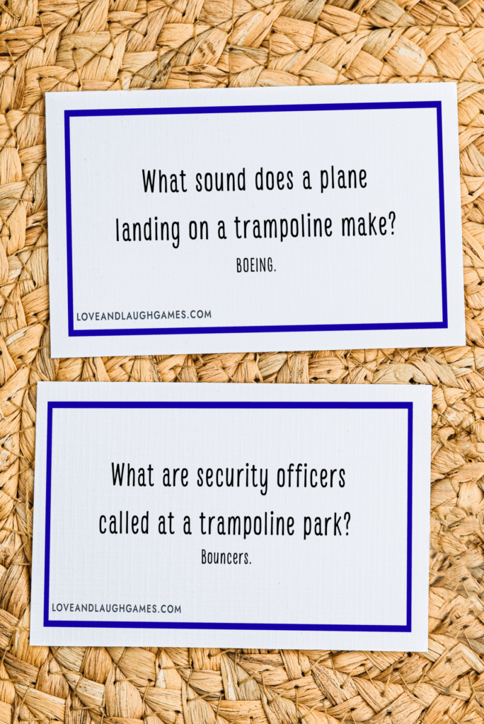 Trampoline Jokes (Written By Real People!) - Love & Laugh Games