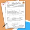 Medical Mad Libs Style Free Printable - Love & Laugh Games